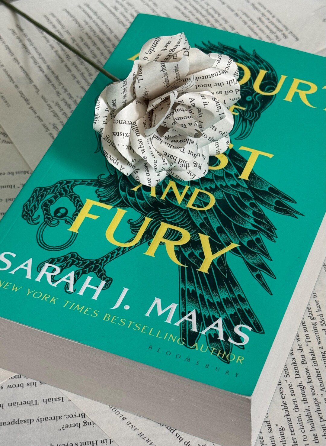 A Court of Mist and Fury, Gifts for Book Lovers, Alternative Flower ...