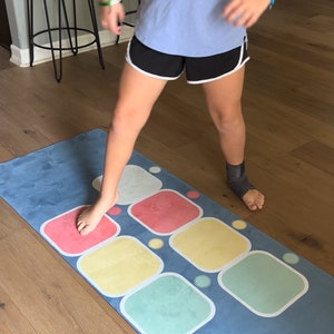 Move-n-learn Educational Yoga Mat- Kinesthetic Blend Boxes, 3 and 4 ...