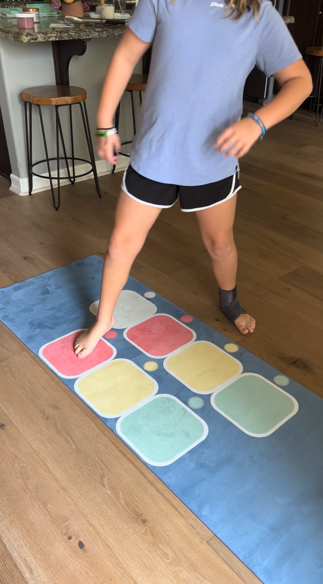 Move-n-learn Educational Yoga Mat Kinesthetic Blend Boxes, 3 and 4 ...