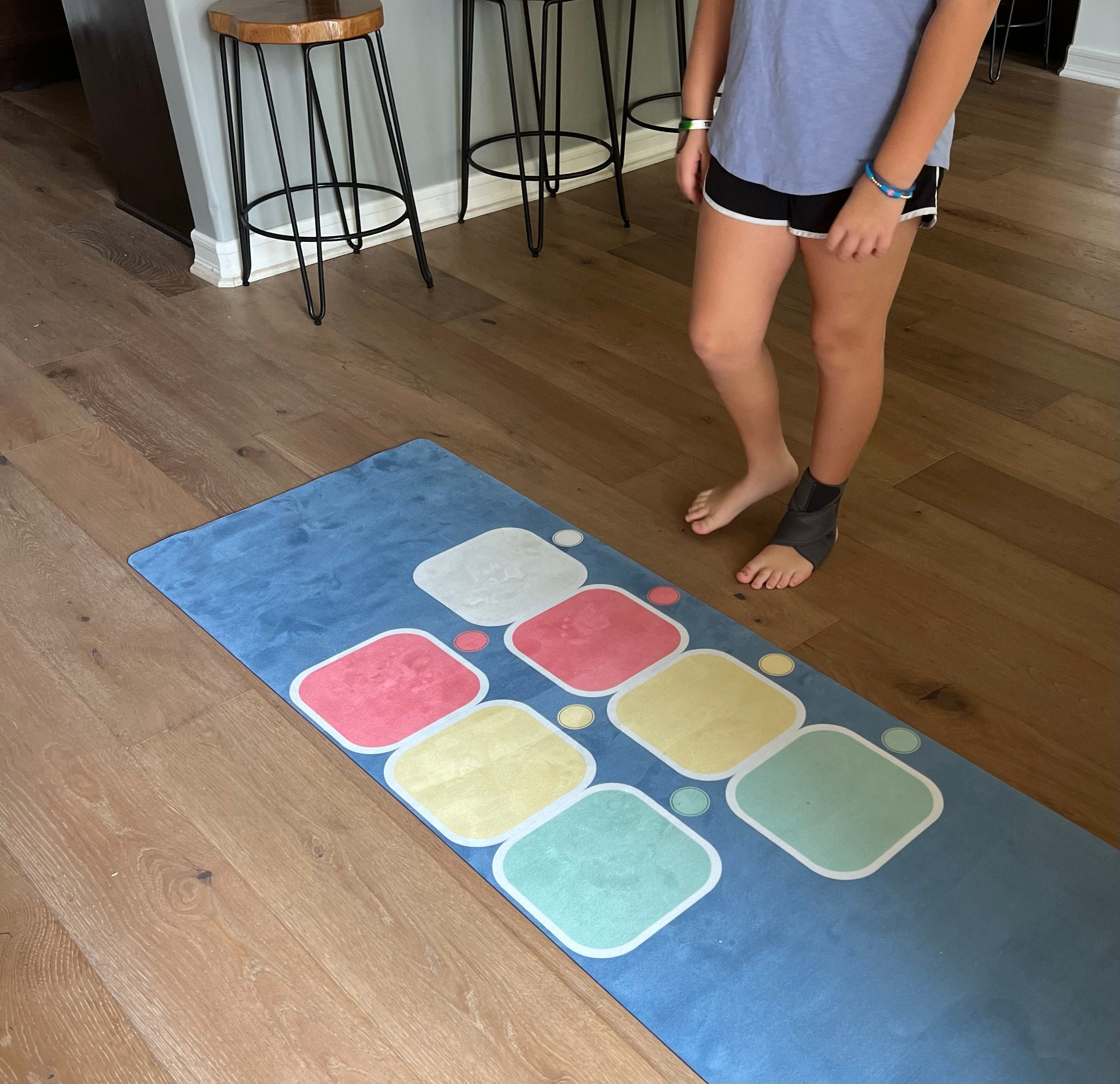 Move-n-learn Educational Yoga Mat Kinesthetic Blend Boxes, 3 and 4 ...