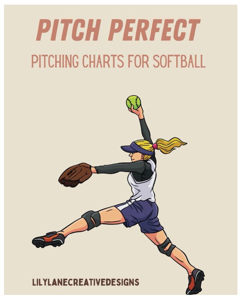 Pitch Perfect: Pitching Charts for Softball Notebook - Etsy