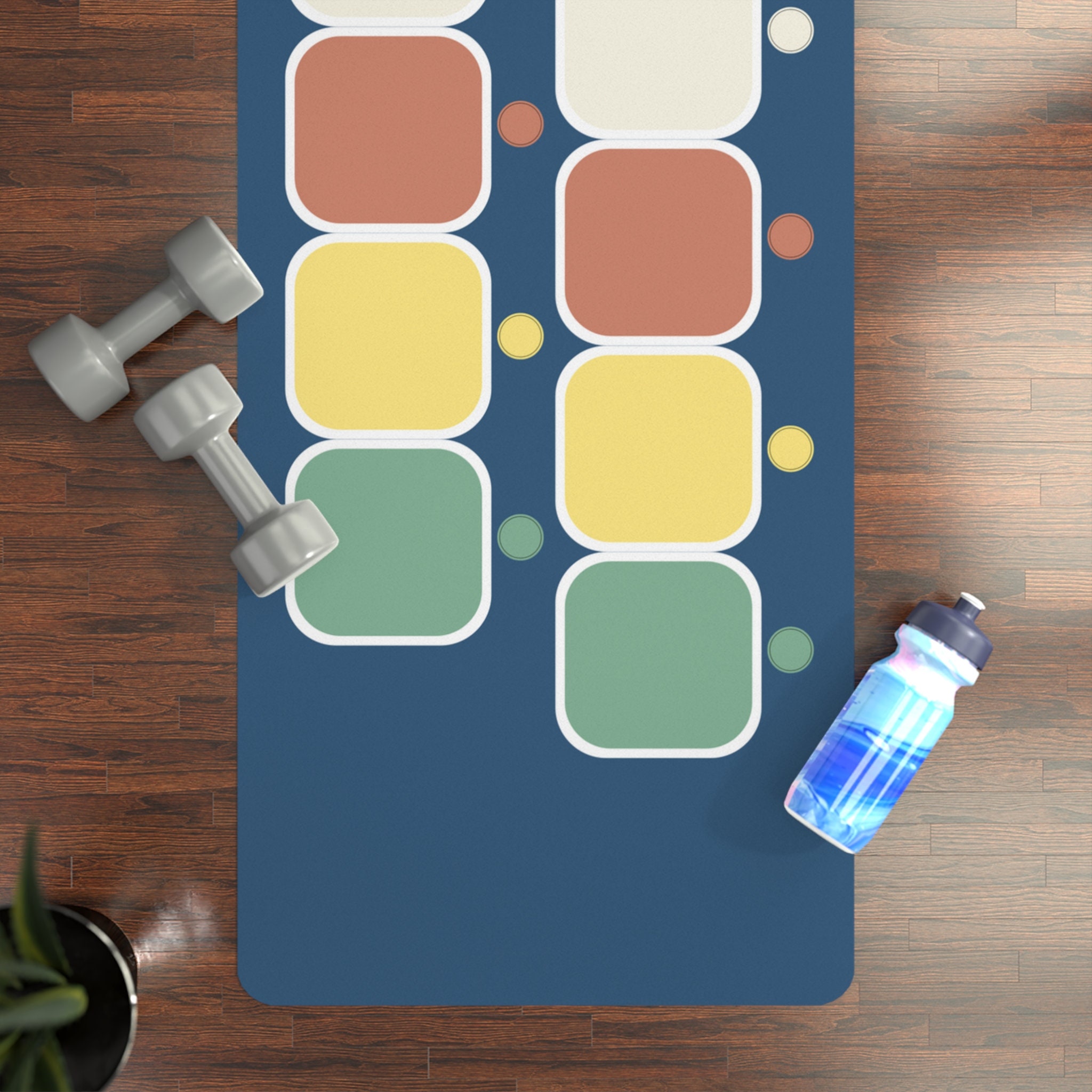 Move-n-learn Educational Yoga Mat- Kinesthetic Blend Boxes, 5 and 6 ...