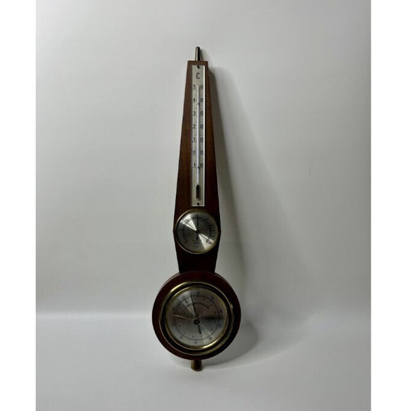 Antique Thermometer Barometer - Etsy