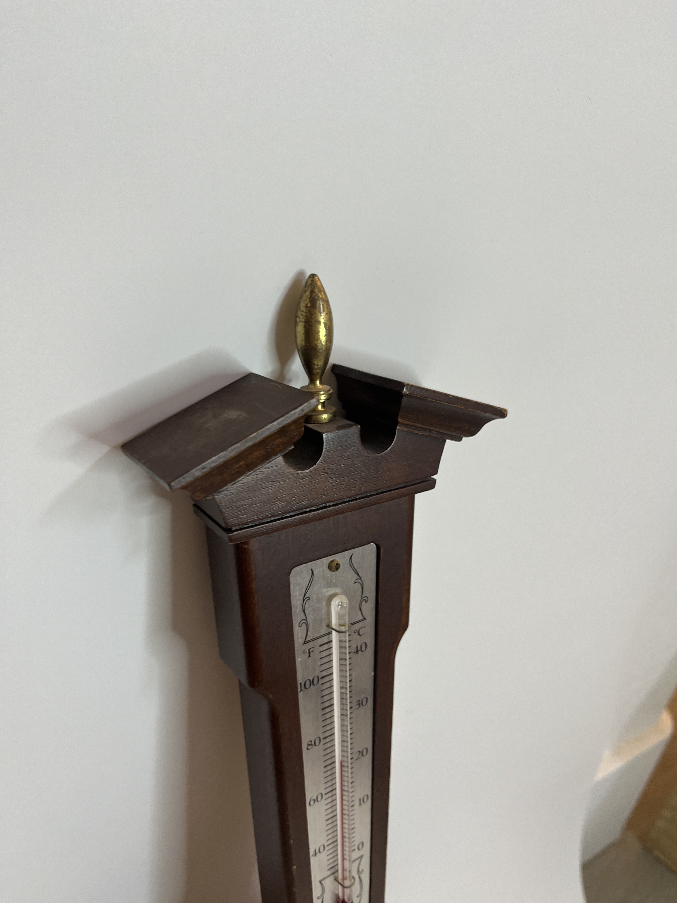 Vintage Taylor NC USA Banjo Barometer Weather Station, Real Brass ...