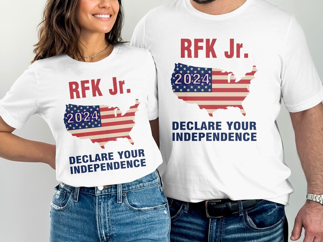 RFK Jr. 2024 Declare Your Independence T-shirt, Patriotic USA Graphic ...