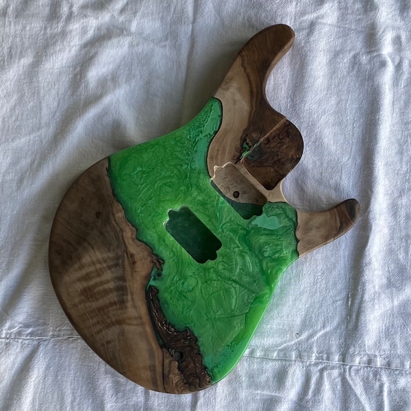 Epoxy Guitar - Etsy