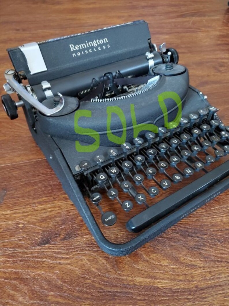 Vintage 1930's & 1940's Remington Noiseless Typewriters - Etsy