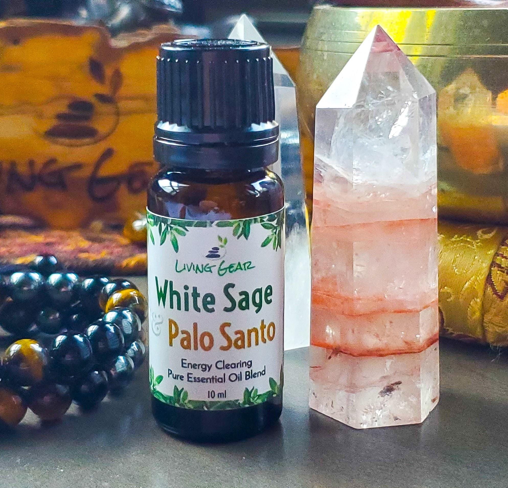 White Sage and Palo Santo Diffuser Essential Oil for Energy Clearing ...