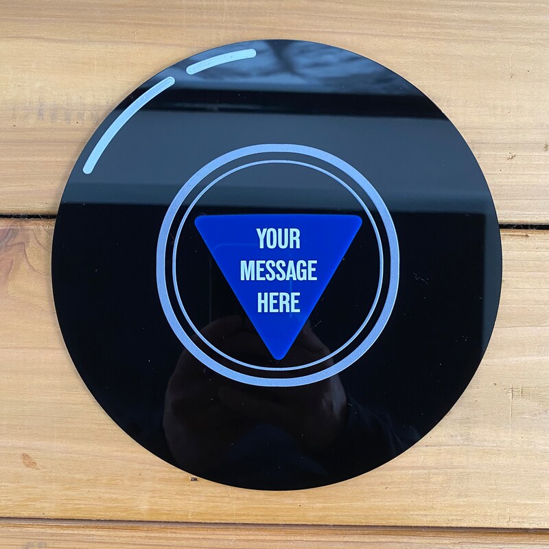 Custom Magic 8 Ball - Etsy