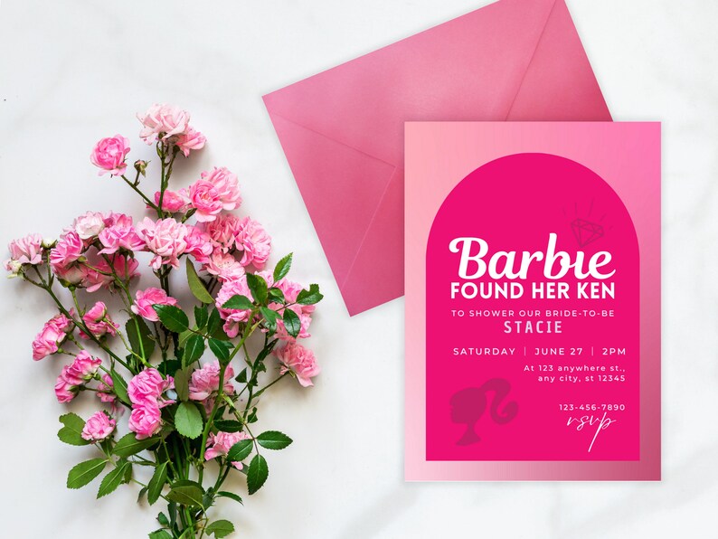 Barb Inspired: Let's Go Party! Bachelorette & Bridal Shower Invites ...