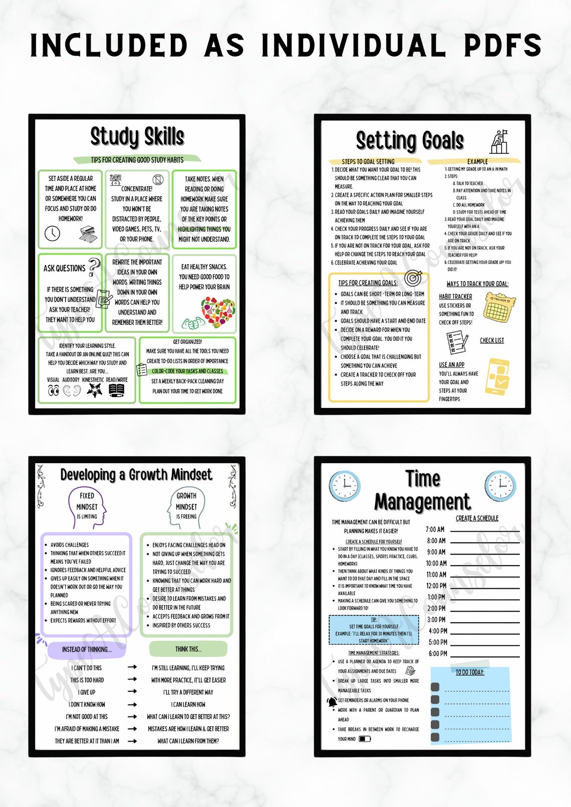 Need to Succeed Bulletin Board Full Set - Pastel - Etsy