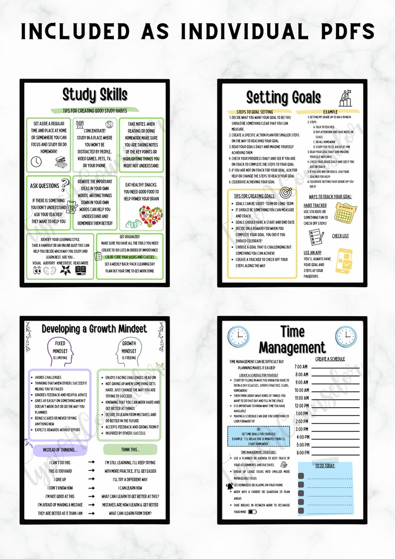 Need to Succeed Bulletin Board Full Set - Pastel - Etsy