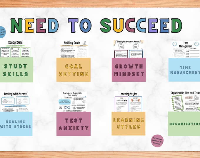 Need to Succeed Bulletin Board Full Set - Etsy