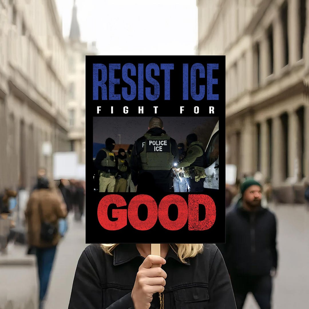 Resist Ice Good Sign, Say Her Name Renee Nicola Good Sign ,minneapolis ...