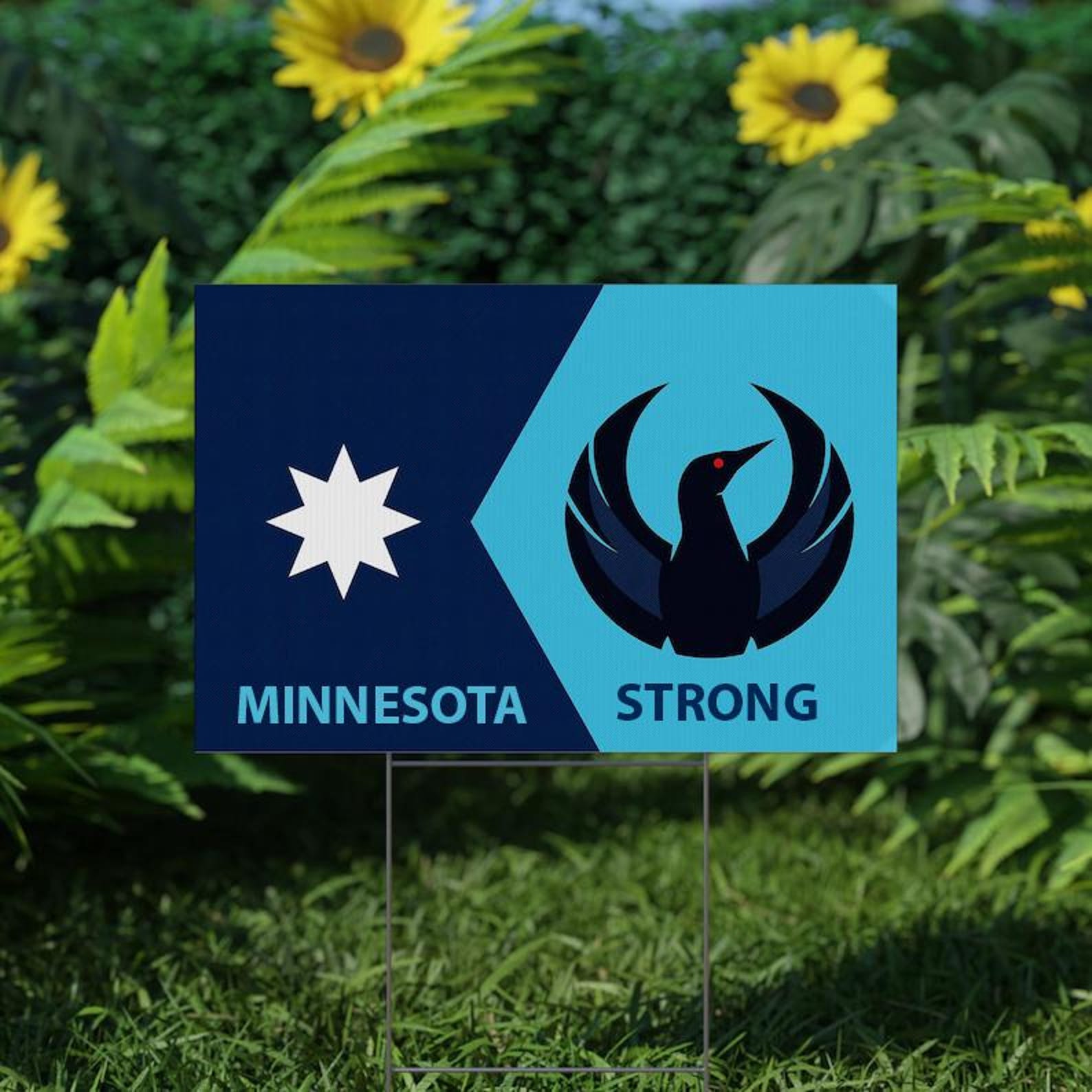 Minnesota Strong Sign, Resistance Sign, ICE Out of Minnesota Sign ...
