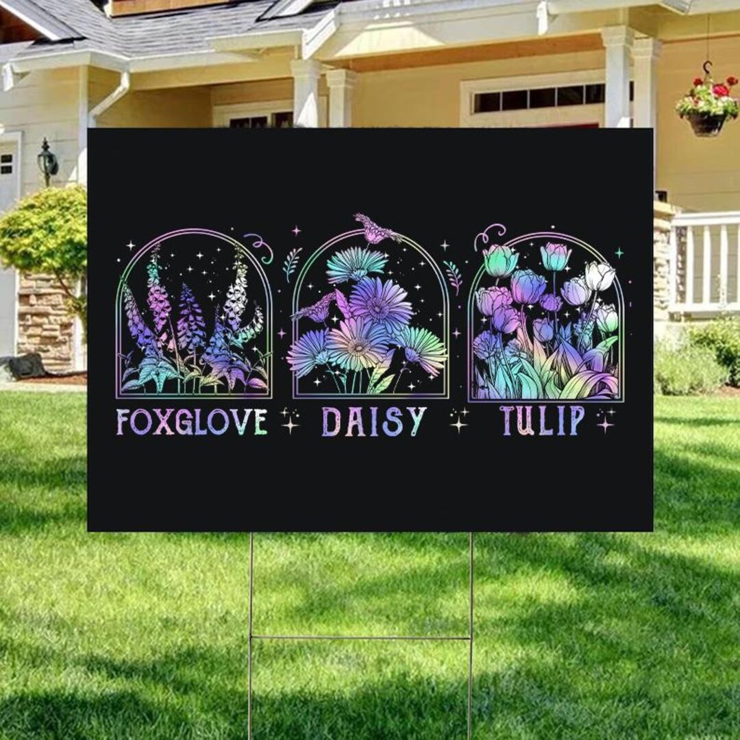 Foxtrot Delta Tango Yard Sign, FDT Garden Banner, Subtle Anti Trump ...