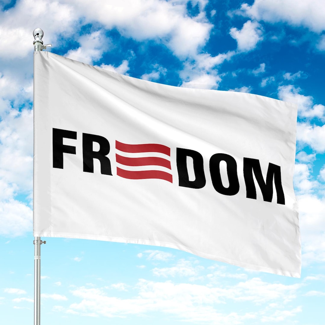 Bandera de la Casa de Charlie Kirk por la Libertad, Bandera de ...