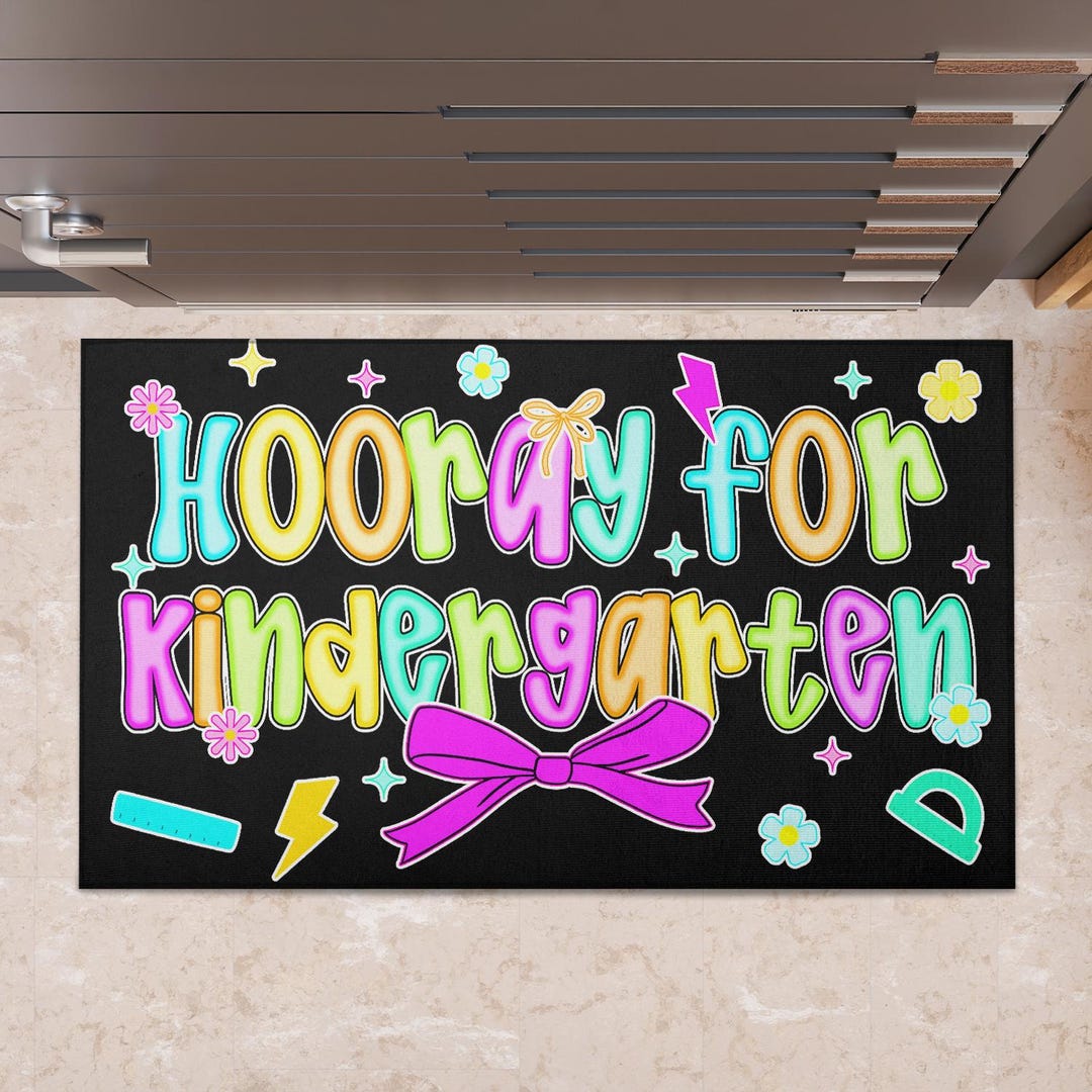 Classroom Decor, Teacher Doormat, Kindergarten Teacher Gifts, Classroom ...