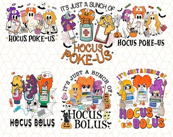 Hocus Bolus Halloween Nursing PNG - Etsy