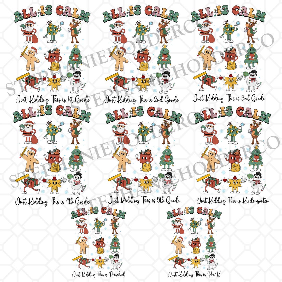 All is Calm Just Kidding This is School Bundle Png, All is Calm Just ...