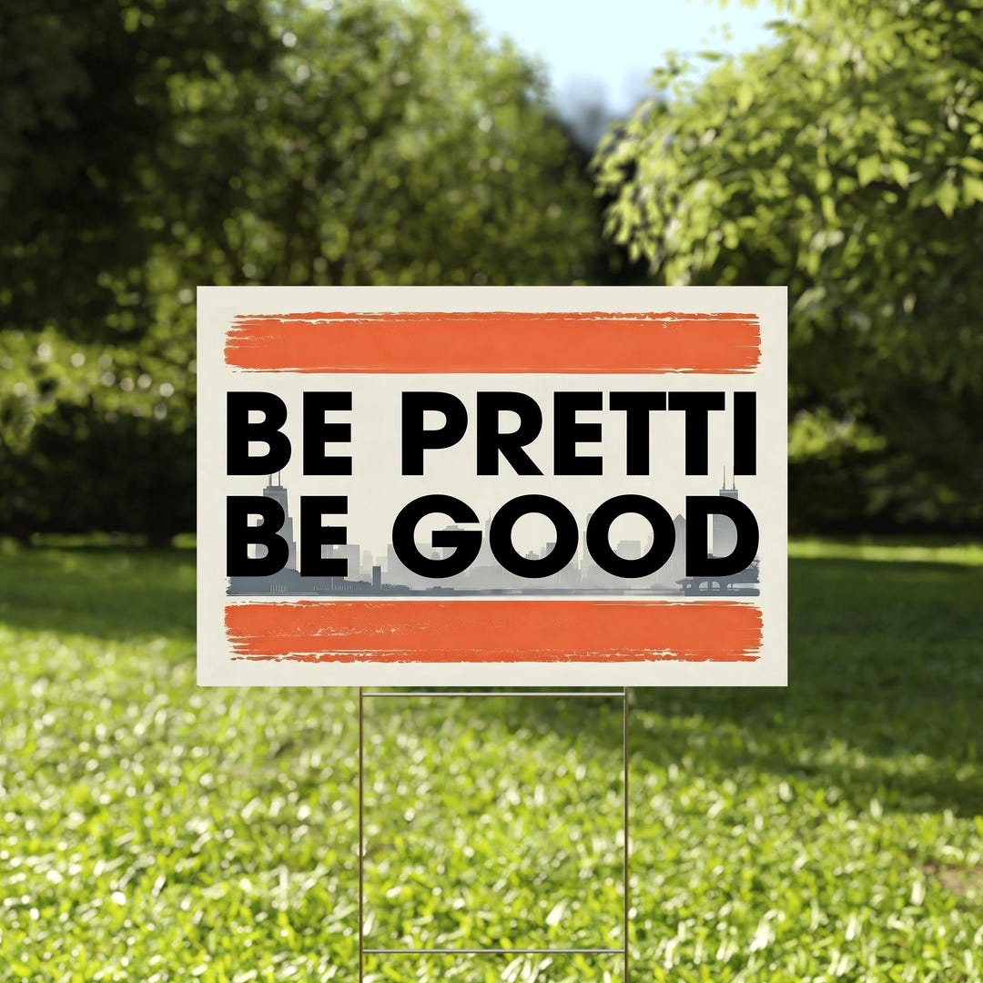 Be Pretti Be Good Sign, Justice for Alex Pretti Sign, Political Protest ...