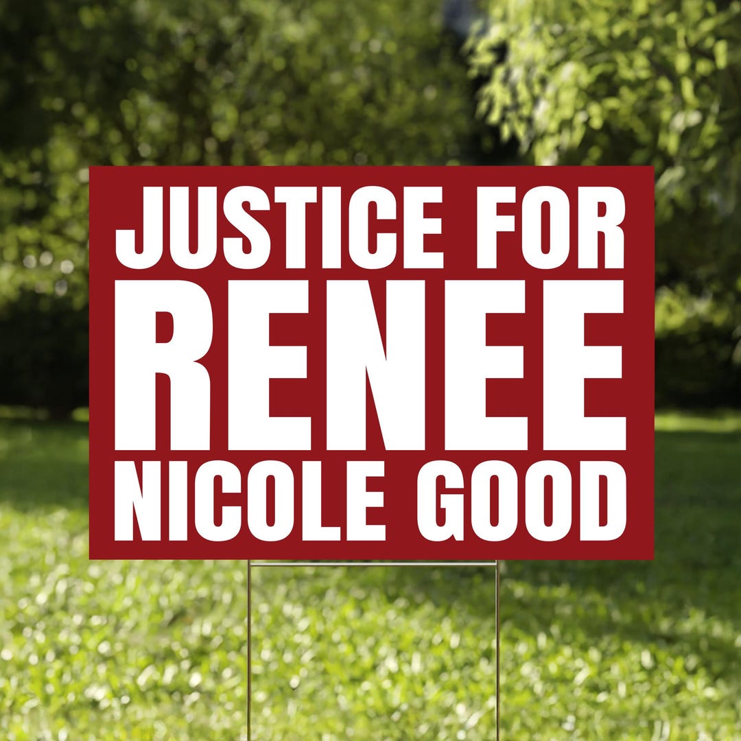 Justice for Renee, NO ICE Sign, Anti Ice Sign, Human Rights Sign ...