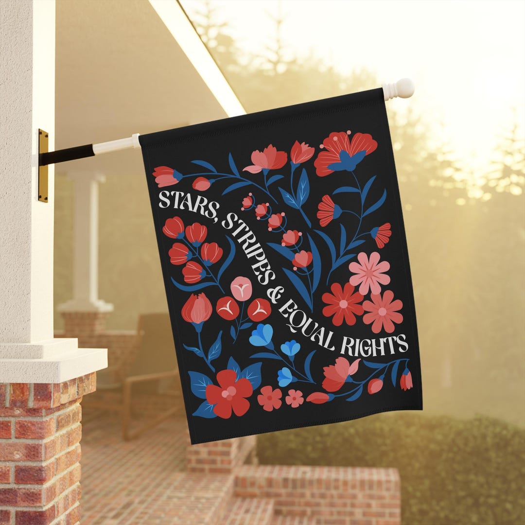 Stars Stripes and Equal Rights Flag, Red White Blue Flag, Human Rights ...