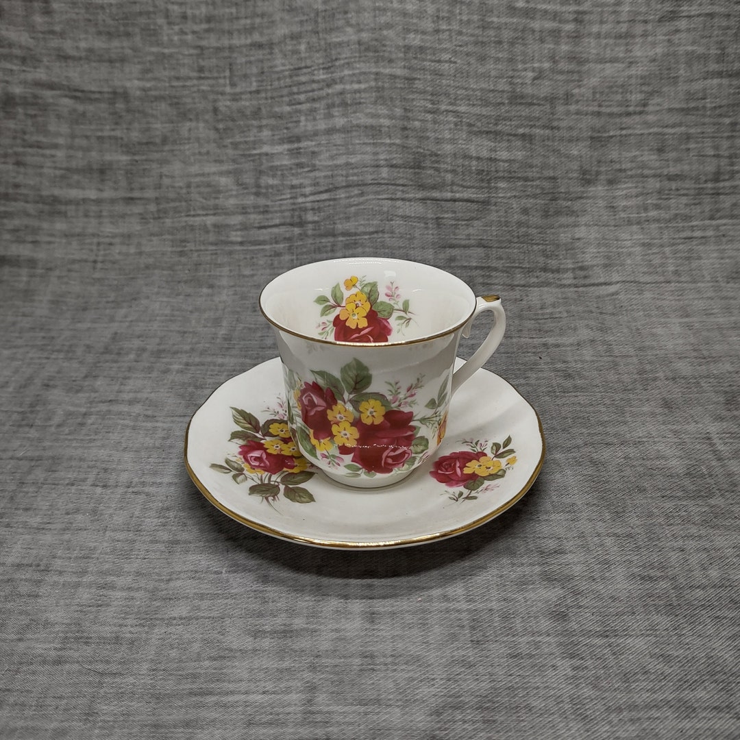 Royal Osborne | Cup (diameter 7.5 | Height 7) and Saucer (diameter 13 ...