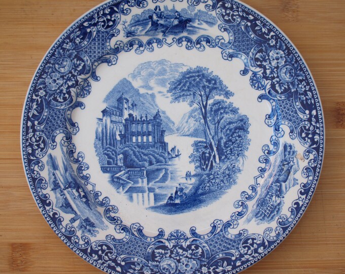 Set of 4 Presentation Plates Royal Sphinx Old English - Etsy