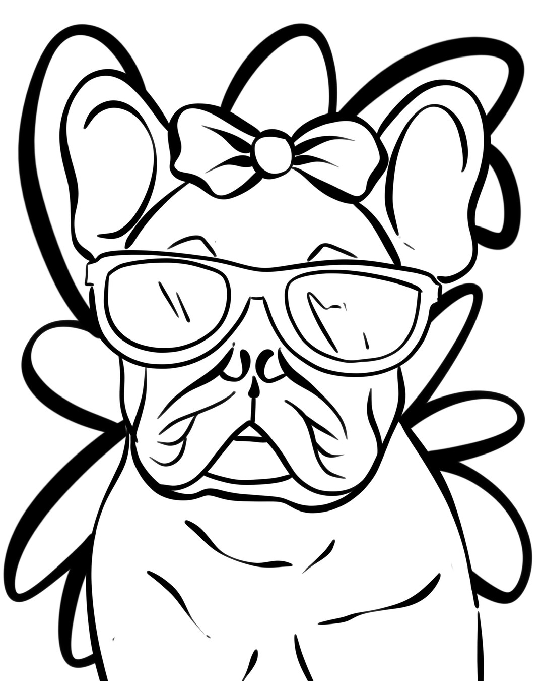 Canvas Printable Easy/ Pre Drawn Outline Canvas/ DIY Canvas/ Party ...