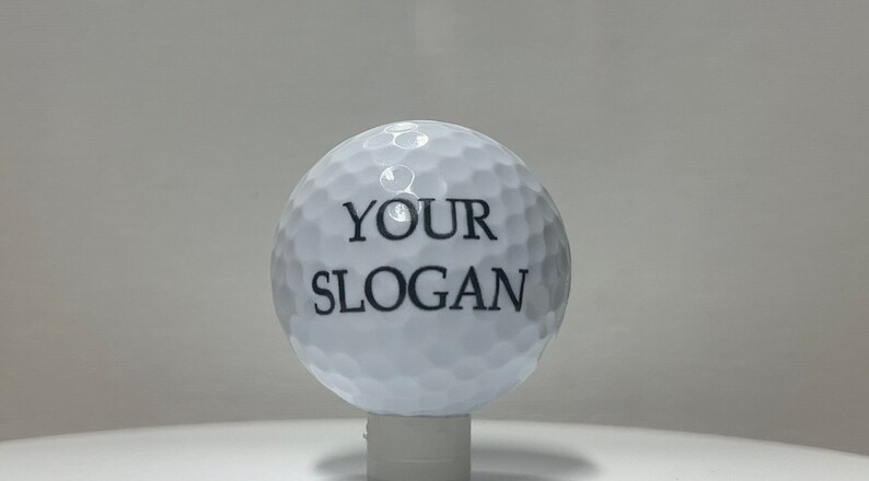 Custom Golf Balls, logos, Photos, Text , Color Printed, 360 Degrees ...