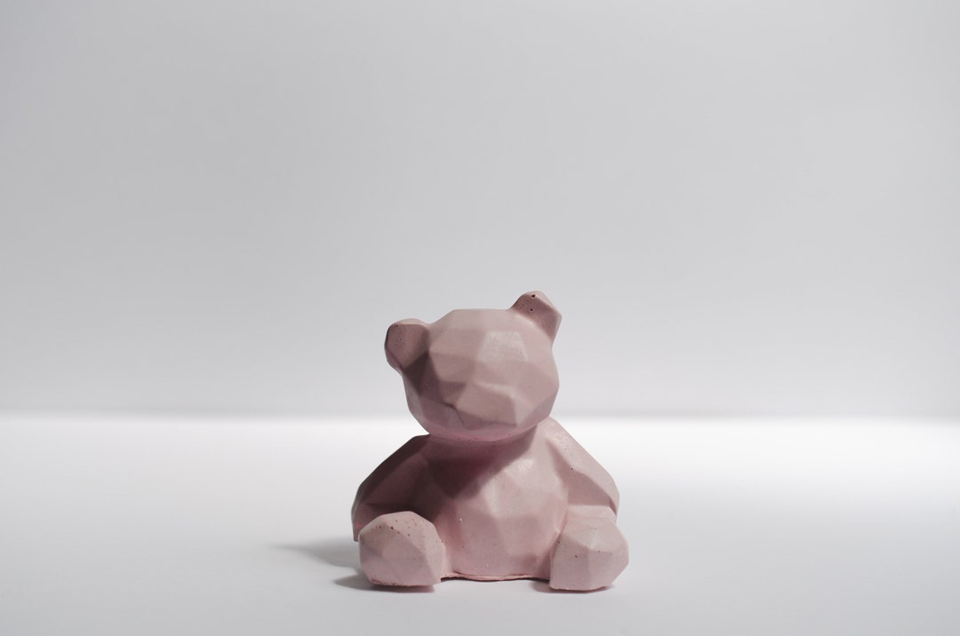 Cement Baby Bear Decor - Etsy