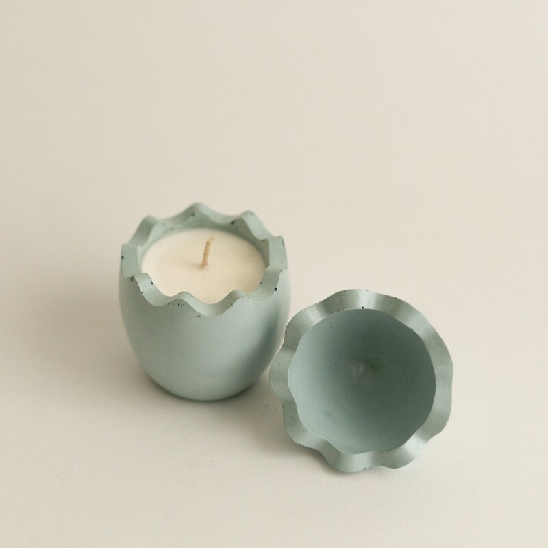 Shell Candle - Etsy