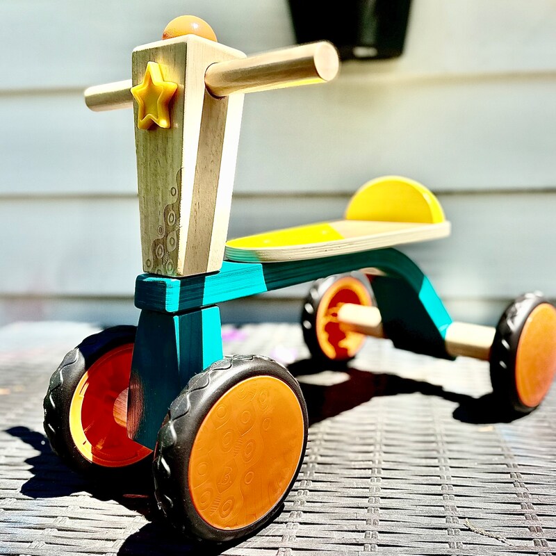 Wooden Push Bike - Etsy
