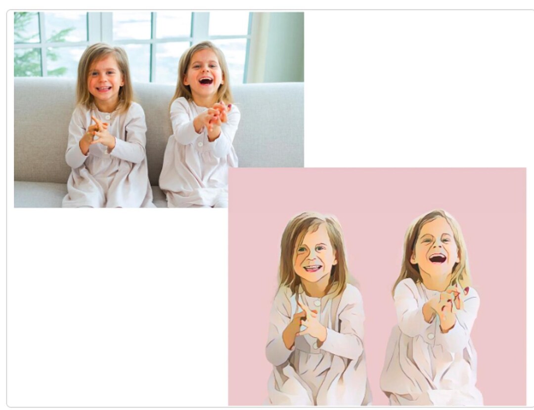 Your Favorite Photo of Your Child Transformed Into a Custom ...