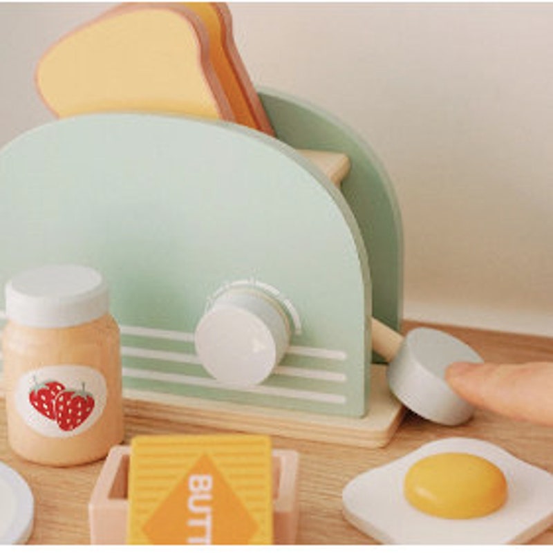 Wooden Play Food - Etsy