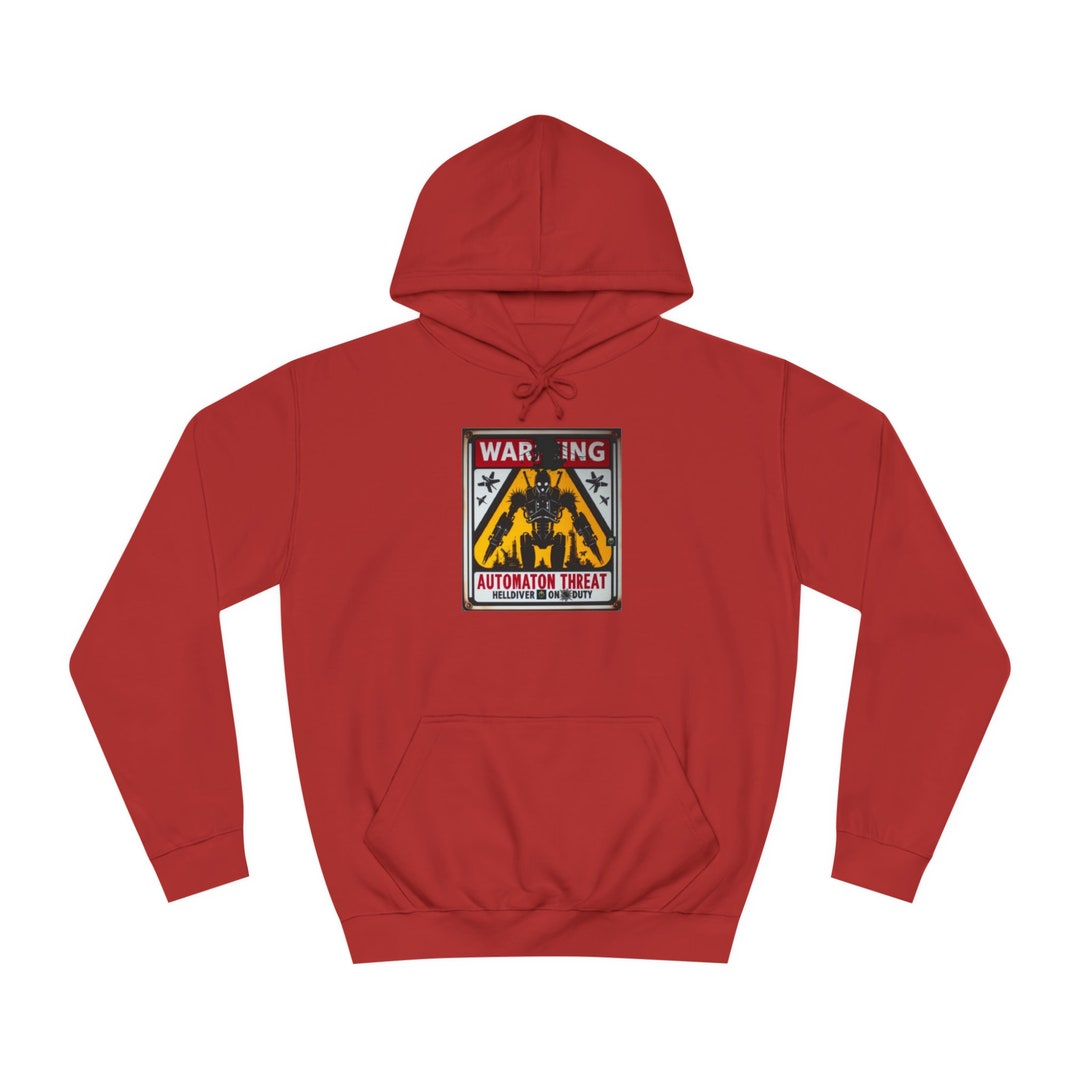 Helldivers Automaton Threat Poster Hoodie - Etsy
