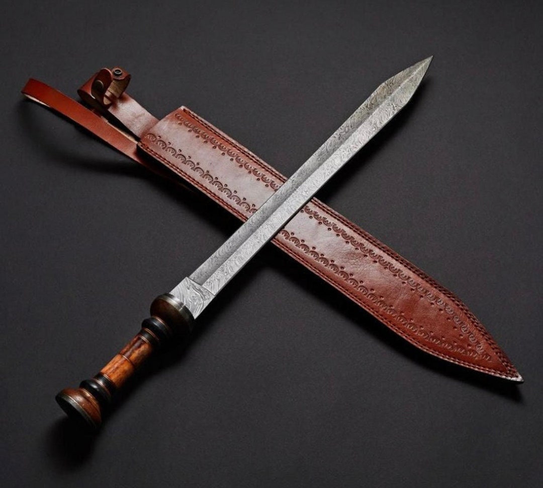 Roman Gladius Double Edged Handmade GREEK XIPHOS SWORD D2 - Etsy