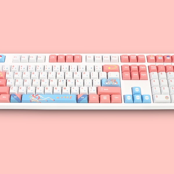 Sylveon Keycaps Mechanical Keyboard - Etsy UK