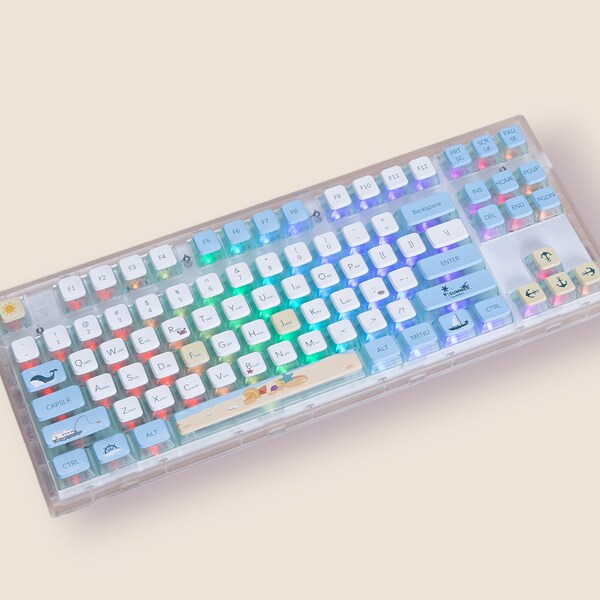 Beach Themed Keyboard - Etsy