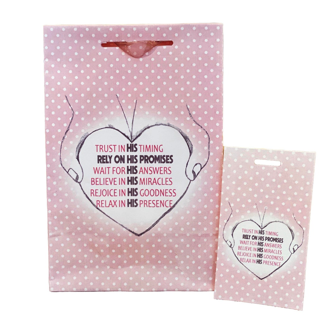 Small Paper Bags Faith Cards Faith Gift Bag Gift Bag, Party Favor ...