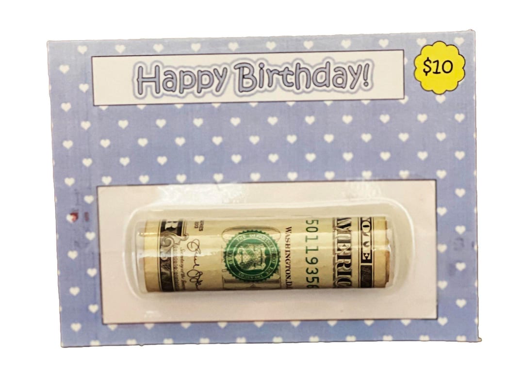Birthday Money Card Birthday Gift Birthday Gift Card Holder Happy ...
