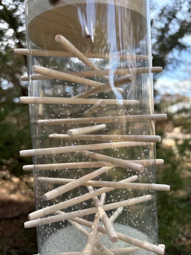 Mini Rainspire 8-10 Minute Rainstick TRINITY SPIRAL: Golden Ratio ...