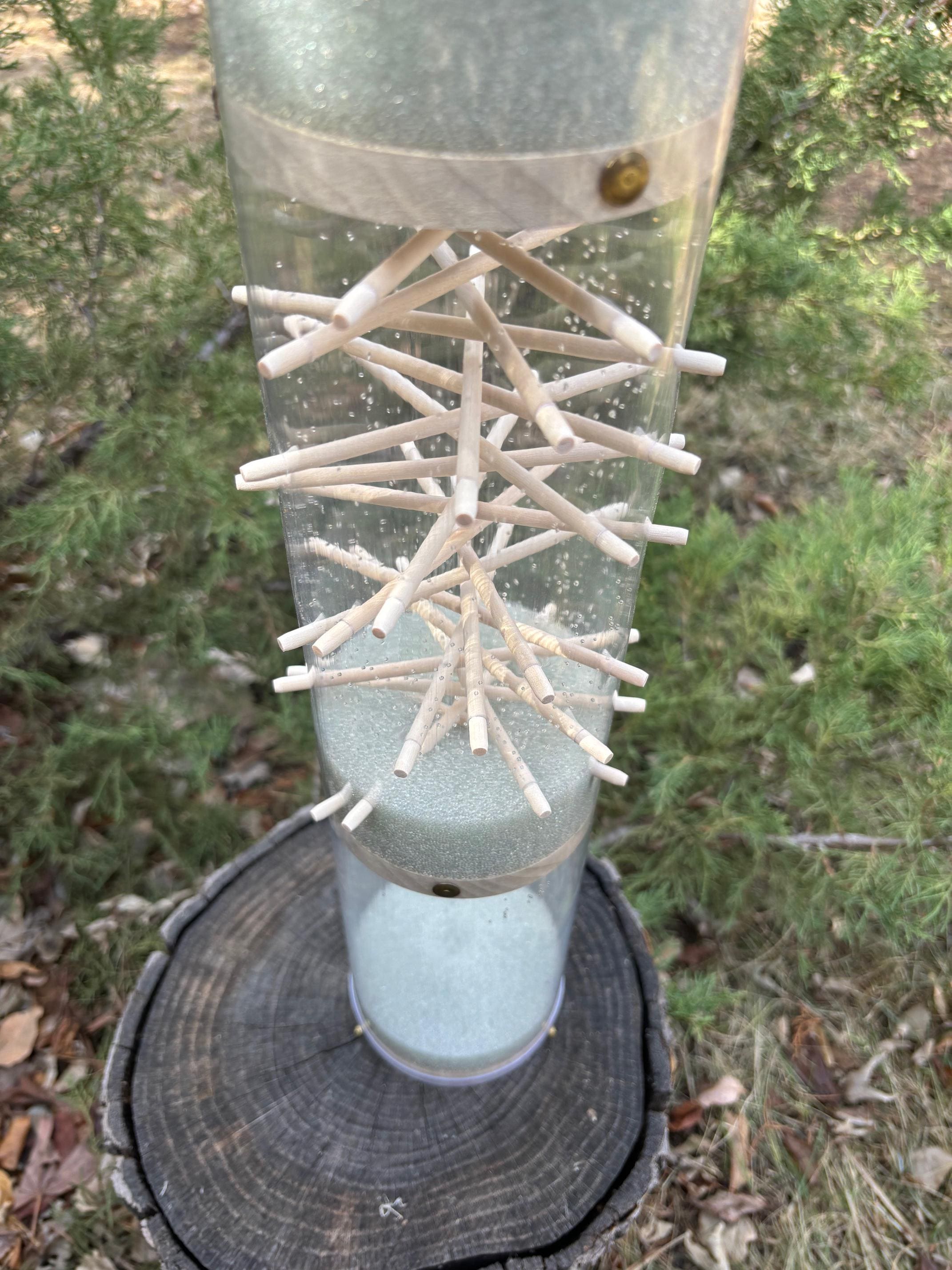 Mini Rainspire 8-10 Minute Rainstick TRINITY SPIRAL: Golden Ratio ...