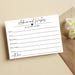 Editable Advice Card for the Bride and Groom - Canva Template, Wedding ...