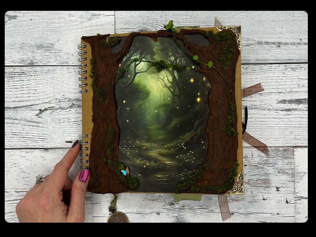 High Fantasy Themed Junk Journal, Faerie Magical LOTR Journal Gift ...