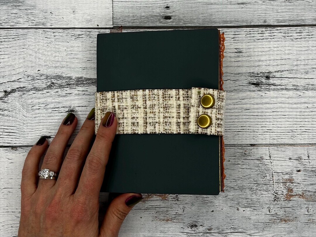 Vintage Themed Miniature Junk Journal, Romantic Journal Gift ...