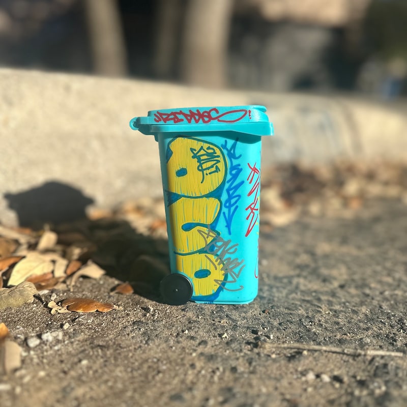 Trash Can Graffiti - Etsy