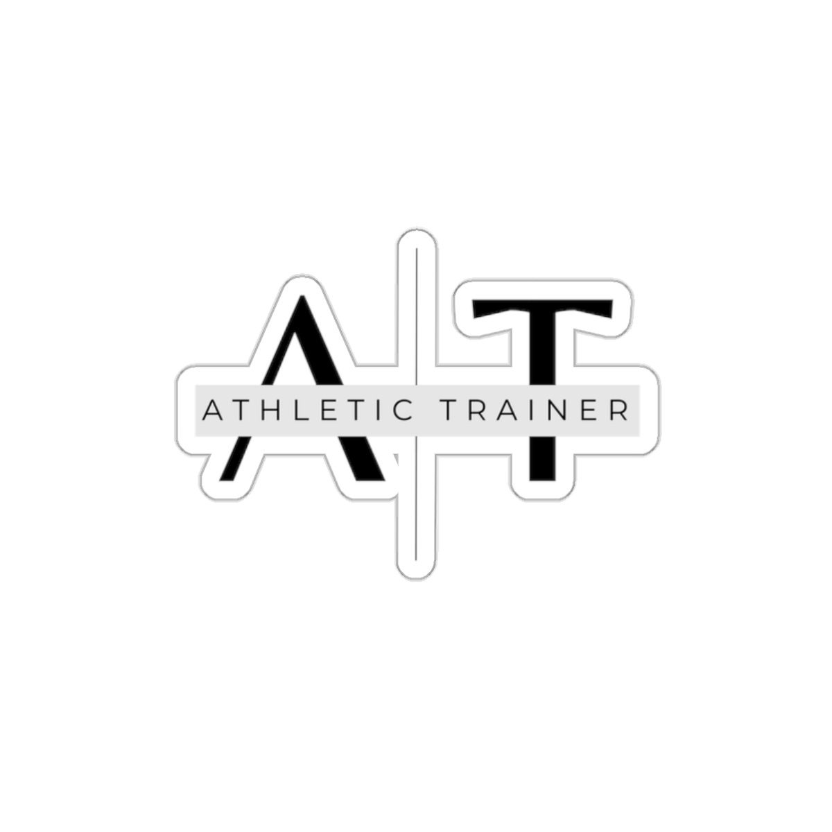 AT Sticker ,die-cut Stickers,athletic Trainer Gifts, Athletic Training ...