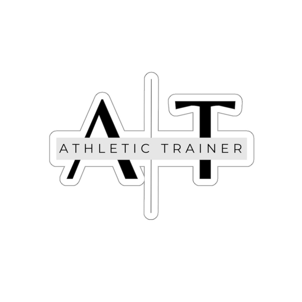 AT Sticker ,die-cut Stickers,athletic Trainer Gifts, Athletic Training ...